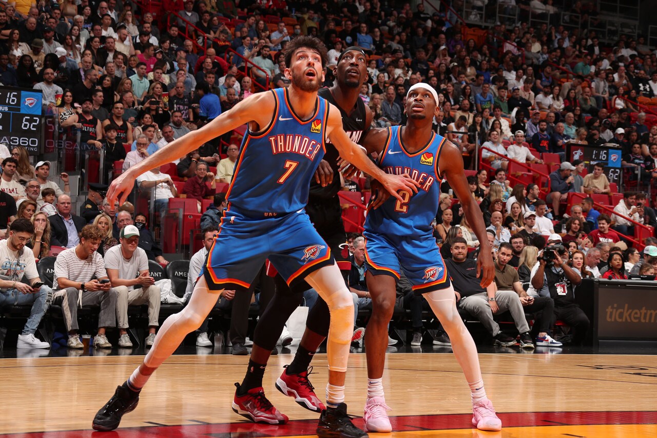 Photos: Thunder at Heat | Oklahoma City Thunder