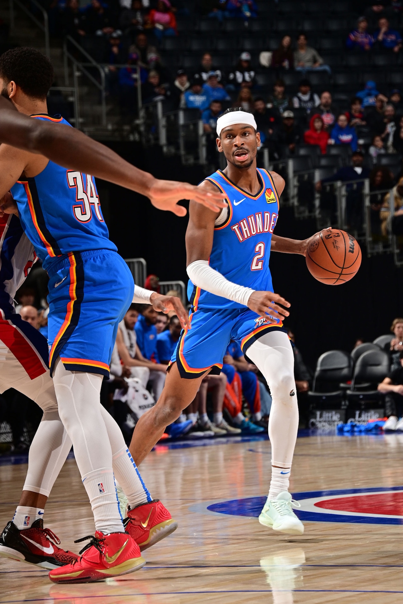 Photos: Thunder at Pistons | Oklahoma City Thunder