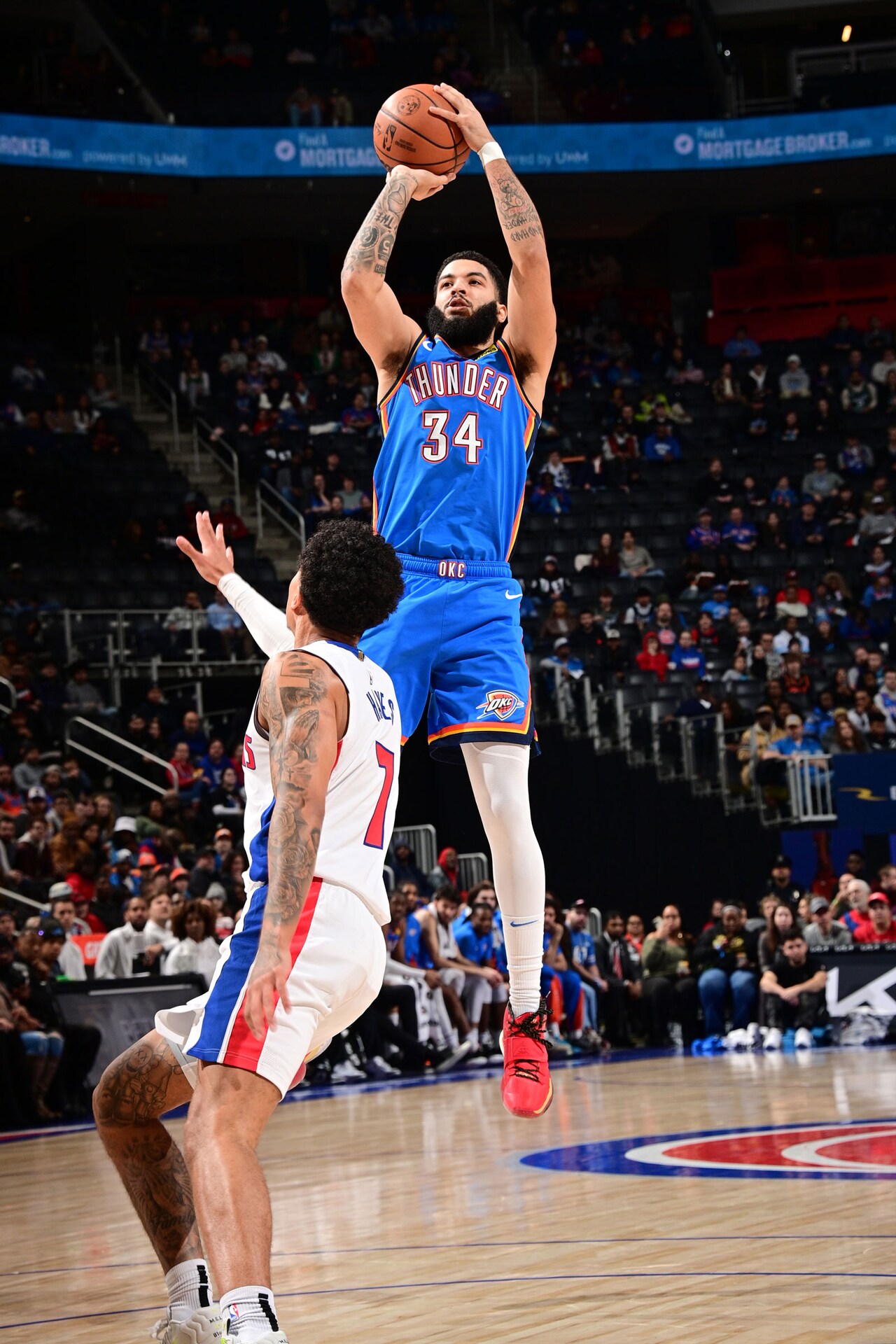 Photos: Thunder at Pistons | Oklahoma City Thunder