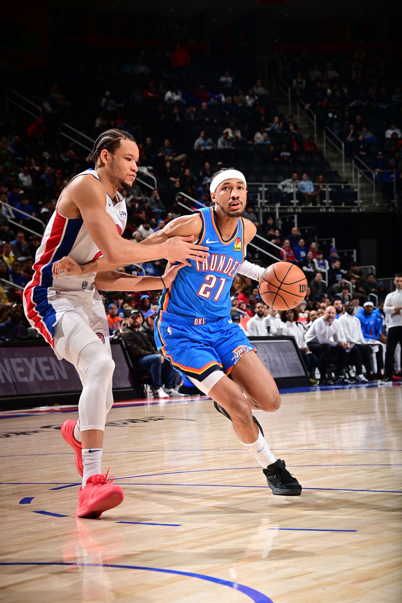 Photos: Thunder at Pistons | Oklahoma City Thunder