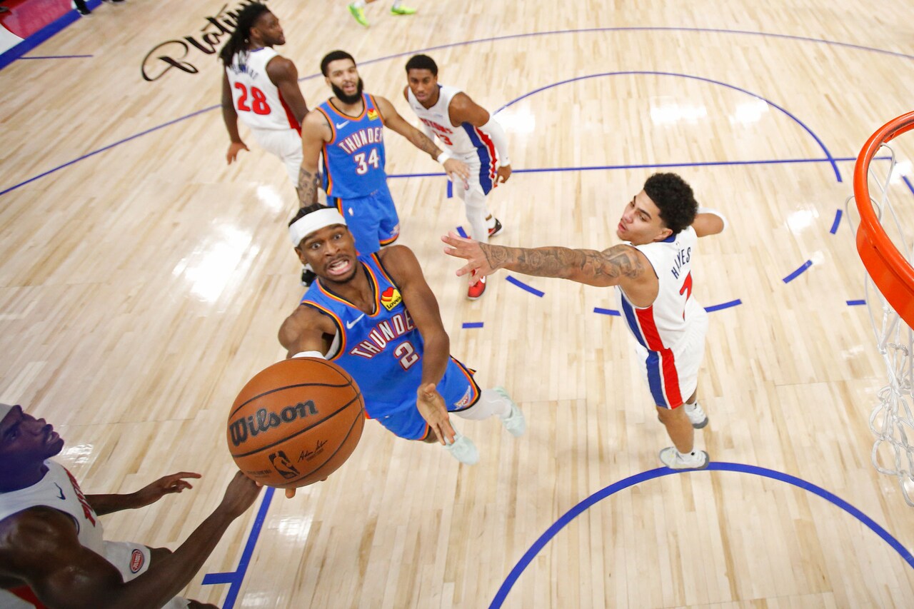 Photos: Thunder at Pistons | Oklahoma City Thunder
