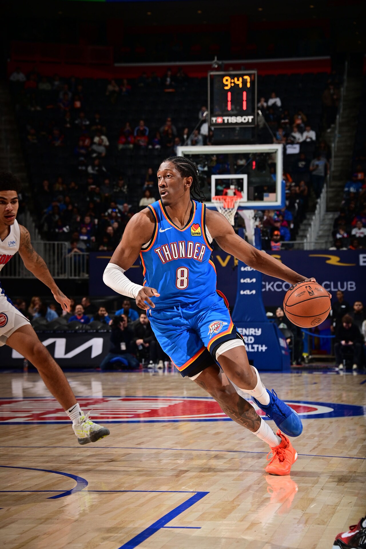 Photos: Thunder at Pistons | Oklahoma City Thunder