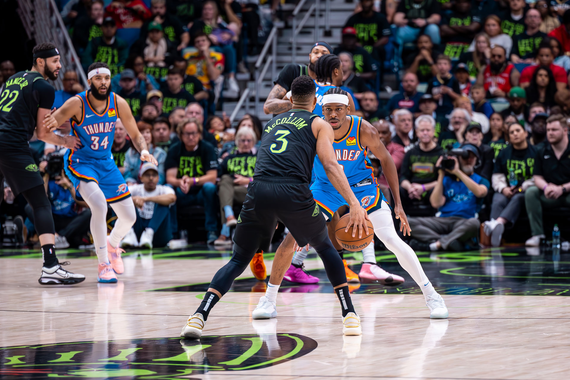 Photos: Resilient Thunder Advances | Oklahoma City Thunder