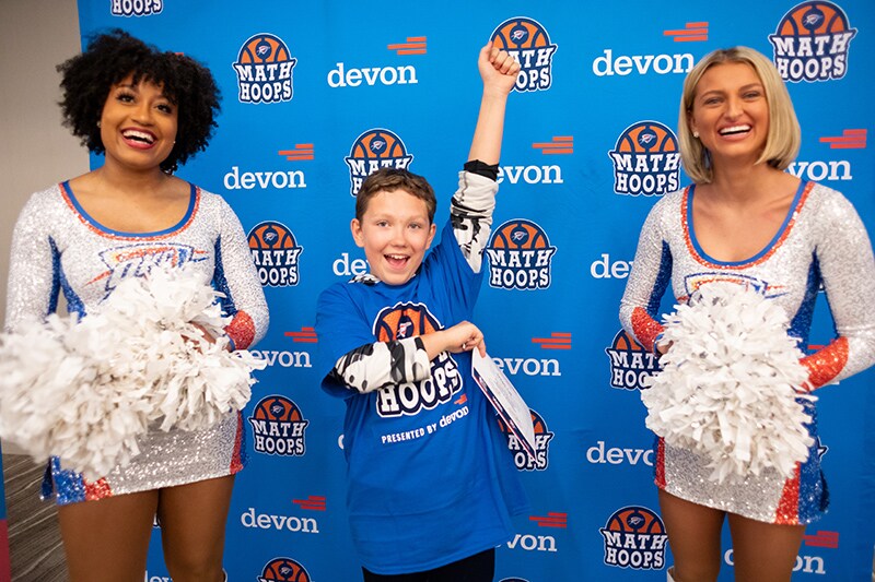 Thunder Math Hoops | Presented by Devon Energy | Oklahoma City Thunder