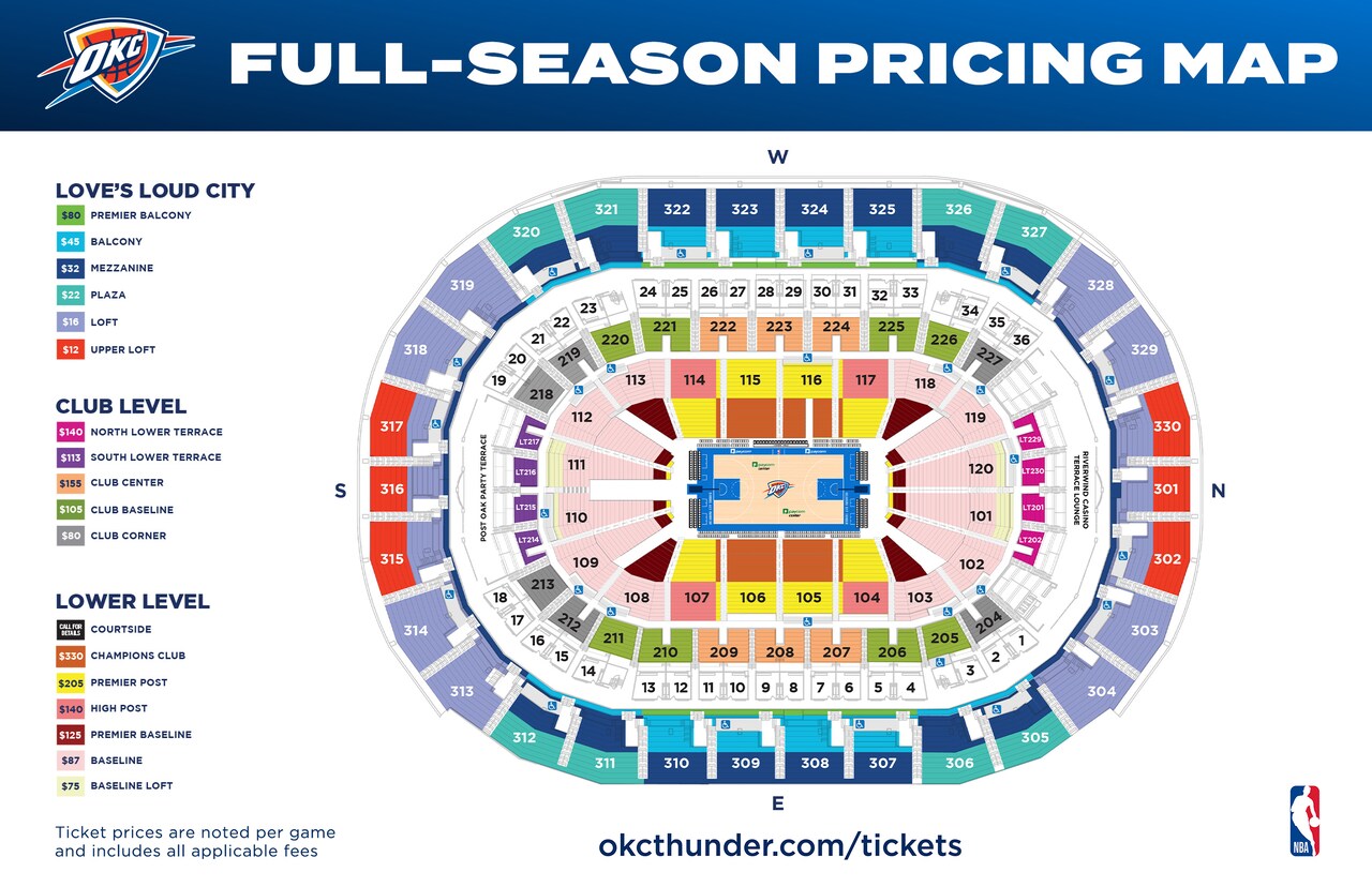 Season Ticket Member Benefits | Oklahoma City Thunder