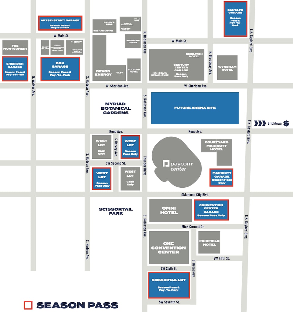 PARKING | Oklahoma City Thunder
