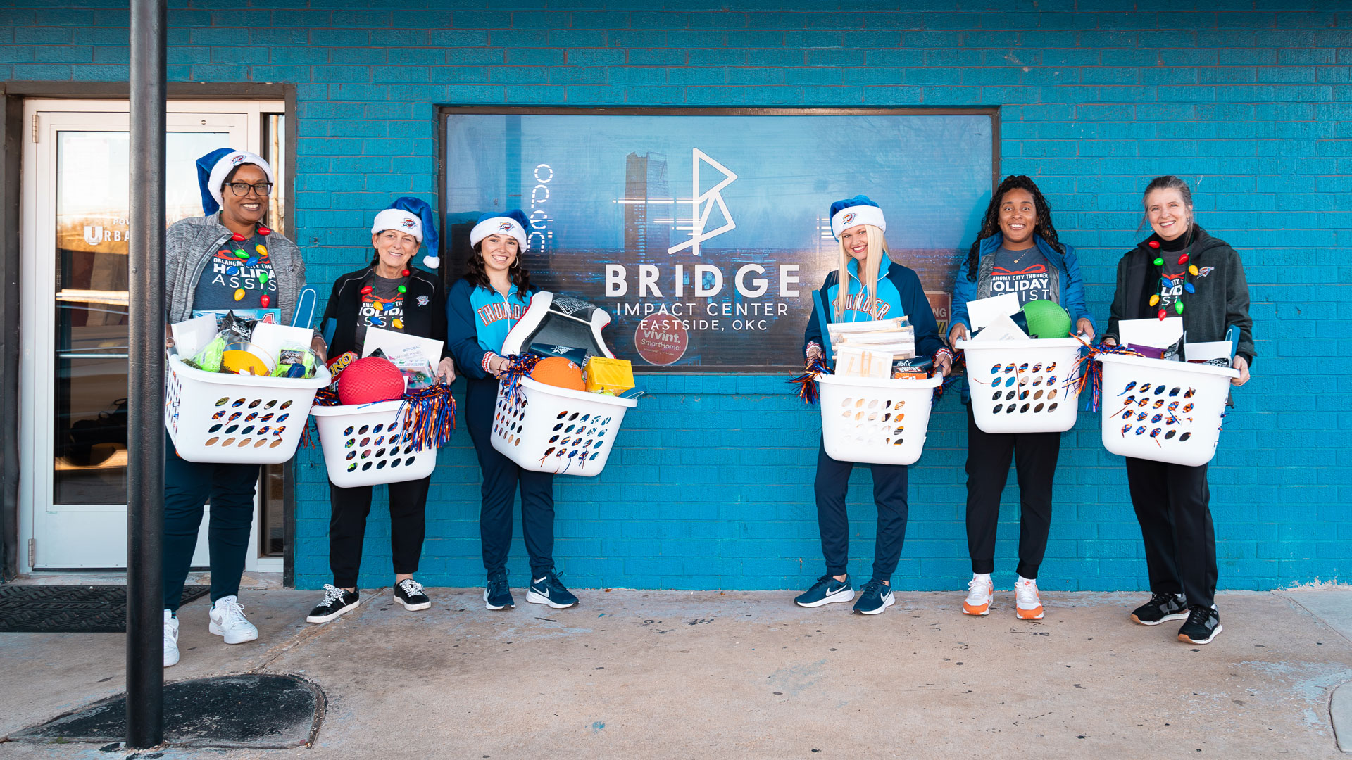 12 Days of Giving | Bridge Impact Center | Oklahoma City Thunder