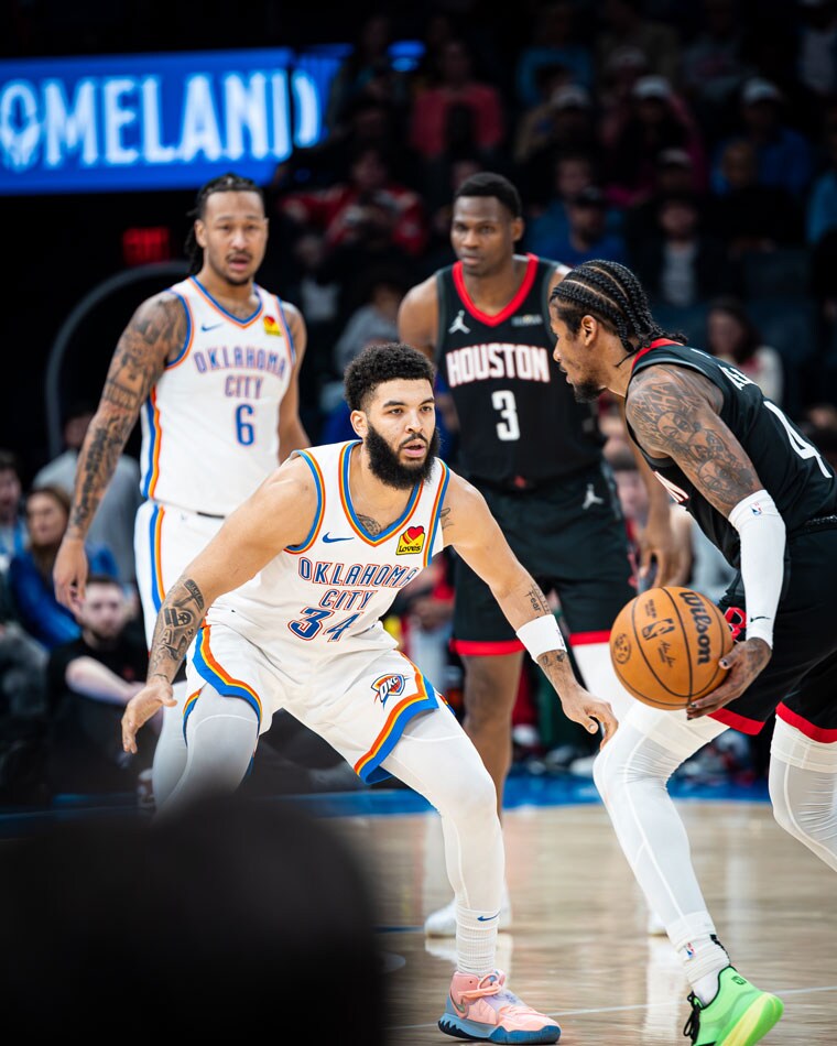 Photos: Thunder vs. Rockets | Oklahoma City Thunder