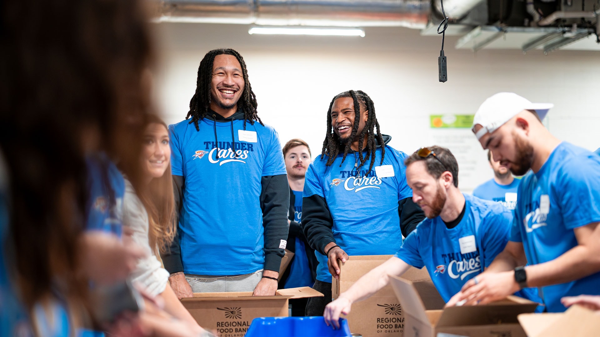 Photos: Thunder Day of Service | Oklahoma City Thunder