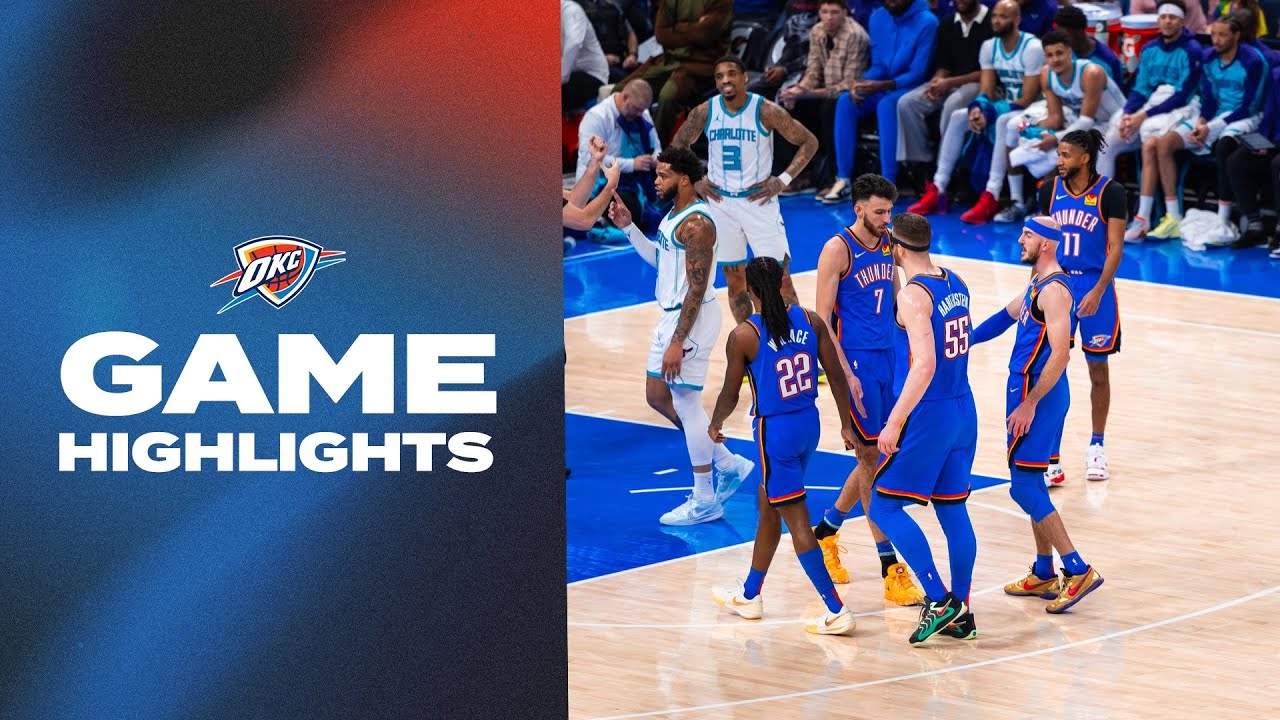 Highlights: OKC 141, CHA 106