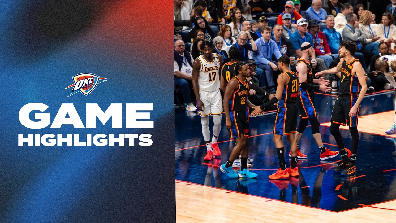 Highlights: OKC vs. LAL | Oklahoma City Thunder