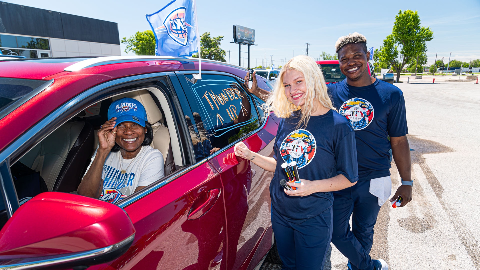 Photos: Paint Your Ride | Oklahoma City Thunder