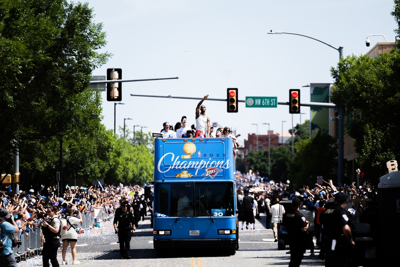 Photos: 2025 Championship Parade | Oklahoma City Thunder