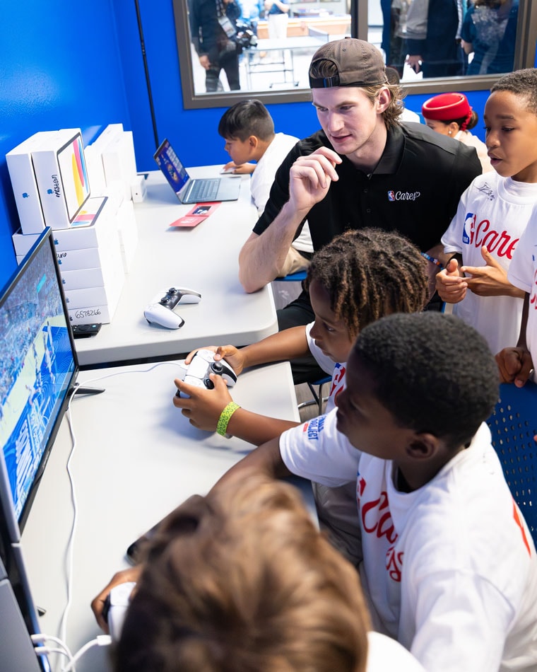 Photos: NBA Finals Legacy Project. Thunder Wonder Room at Boys and ...