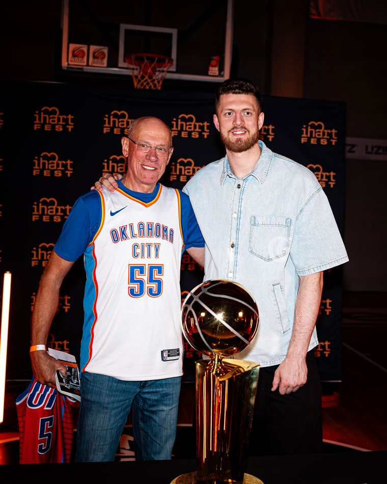 Photos: IHart Fest Brings Thunder Fun to Germany | Oklahoma City Thunder