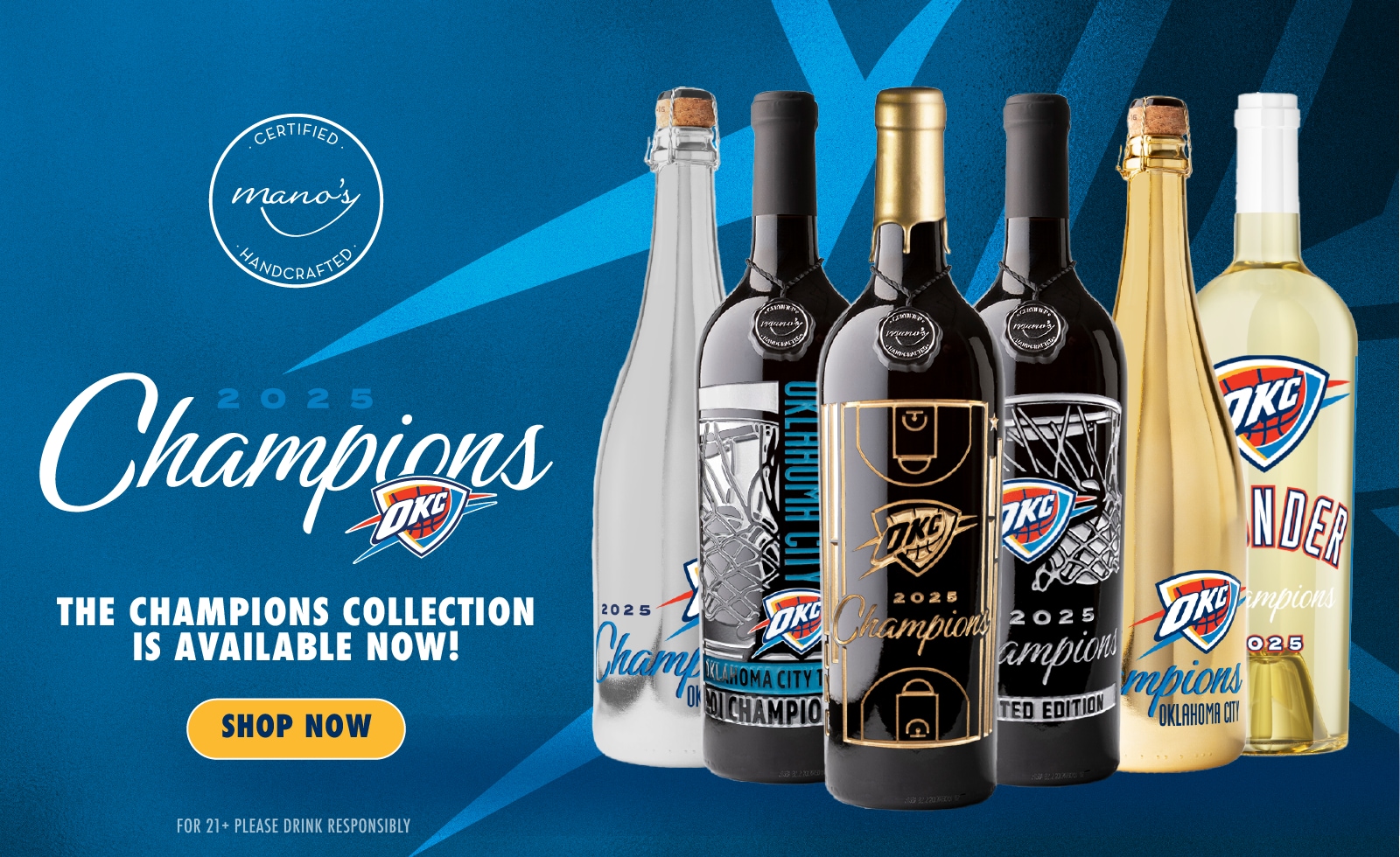 Mano's Wine Champions Selection | Oklahoma City Thunder