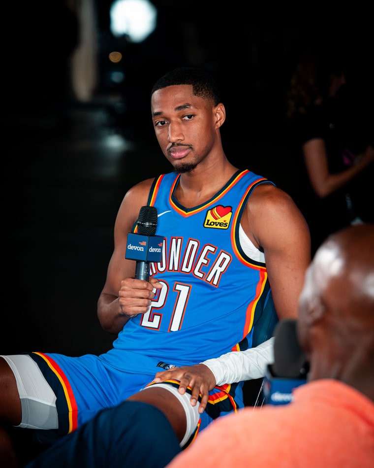 Behind-the-Scenes: 2025 Thunder Media Day | Oklahoma City Thunder