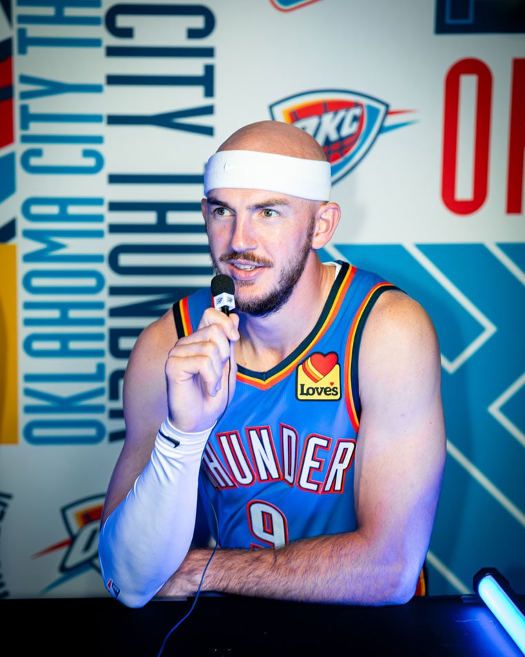 Behind-the-Scenes: 2025 Thunder Media Day | Oklahoma City Thunder