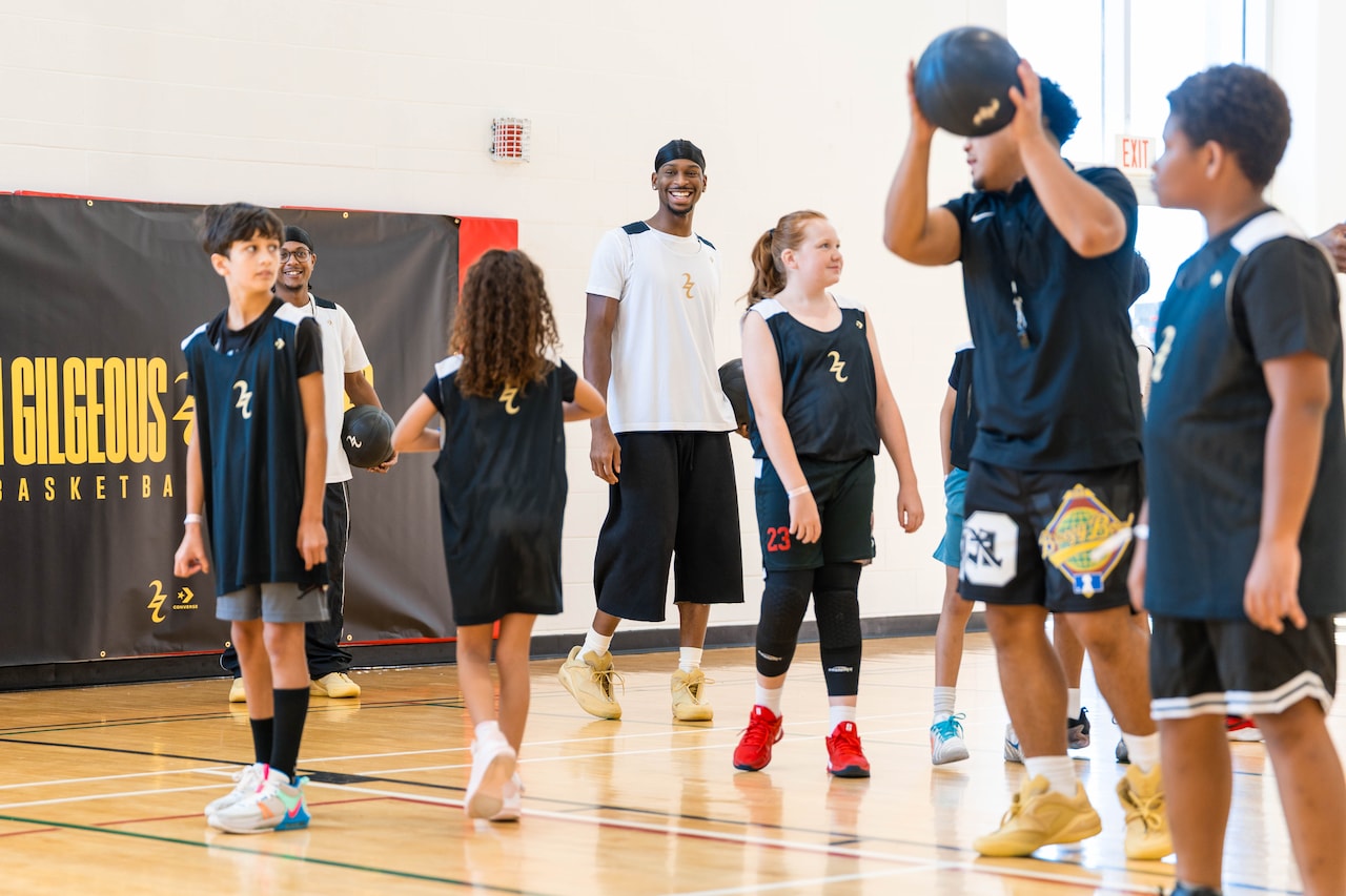 SGA Hosts Camp in Hometown of Hamilton | Oklahoma City Thunder