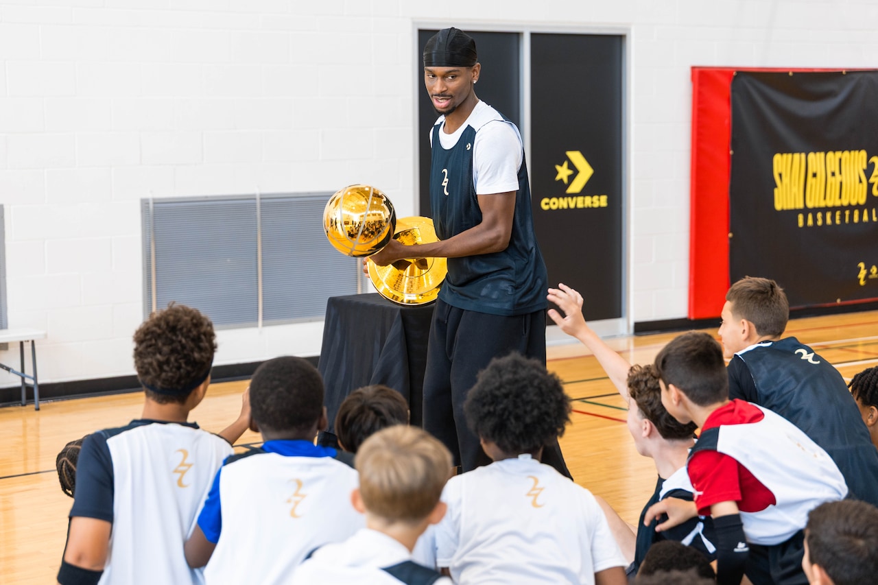 SGA Hosts Camp in Hometown of Hamilton | Oklahoma City Thunder