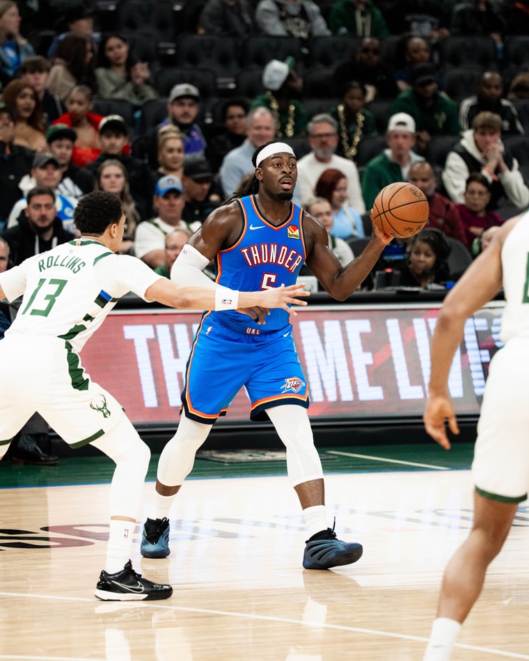 Photos: Thunder at Bucks | Oklahoma City Thunder