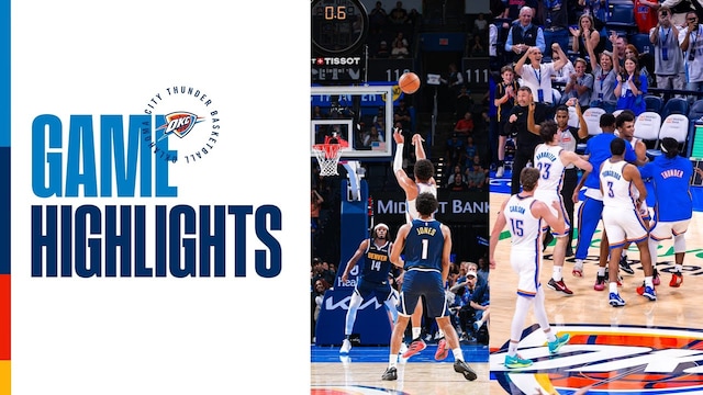 Oklahoma City Thunder - Get the Latest Thunder Scores, Schedule & News