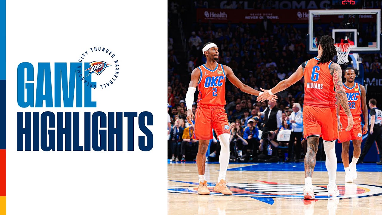 Highlights: OKC 126, Warriors 102 | Oklahoma City Thunder