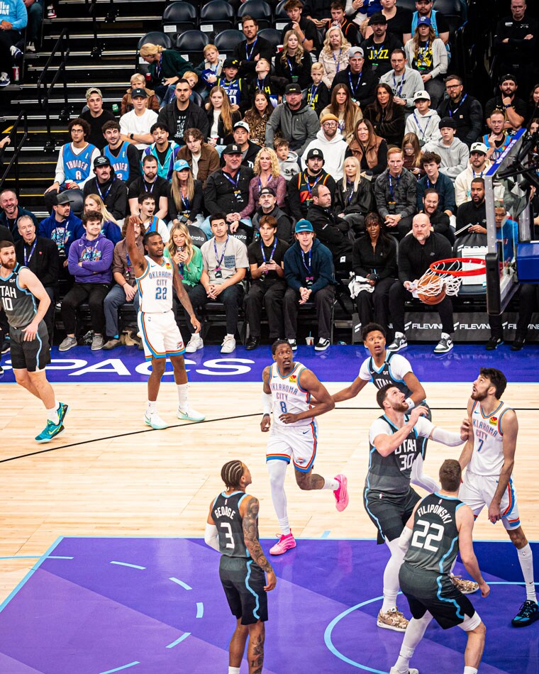 Photos: Thunder at Jazz | Oklahoma City Thunder
