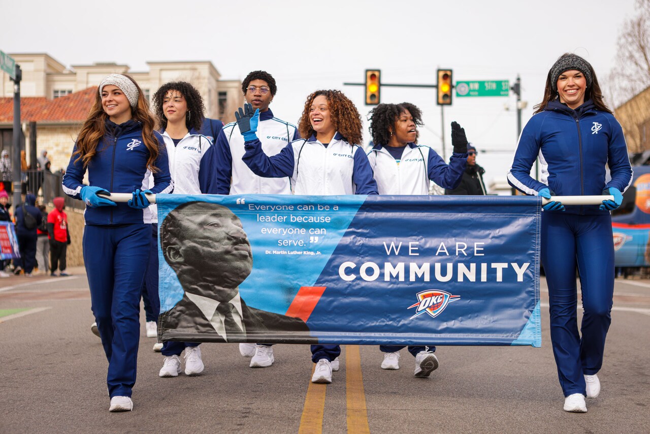 Photos: Thunder at MLK Parade | Oklahoma City Thunder