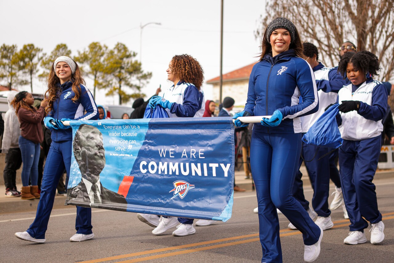 Photos: Thunder at MLK Parade | Oklahoma City Thunder