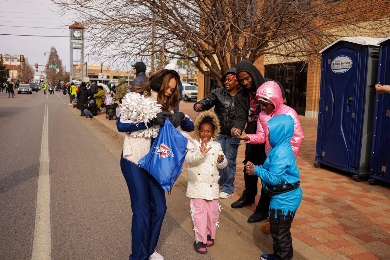 Photos: Thunder at MLK Parade | Oklahoma City Thunder