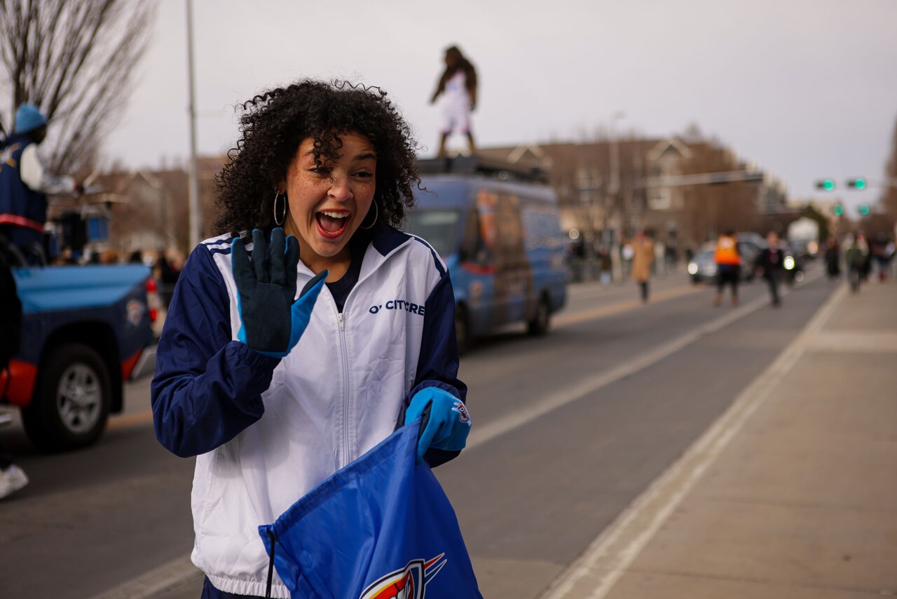 Photos: Thunder at MLK Parade | Oklahoma City Thunder