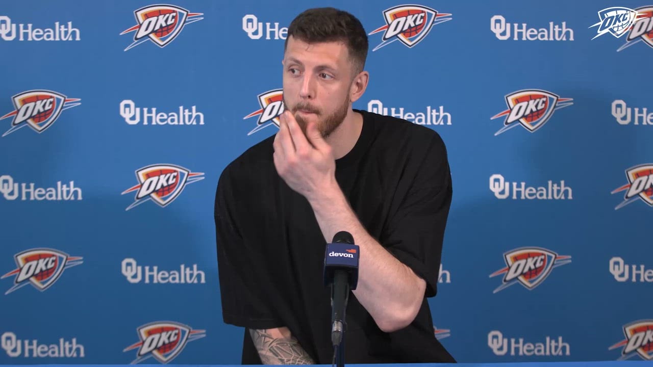 Isaiah Hartenstein | 2025-26 End-of-Season Interviews | Oklahoma City ...