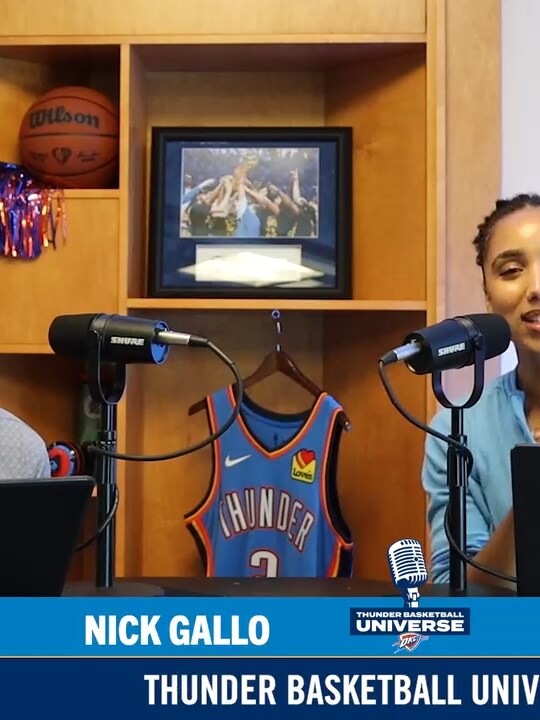 1-on-1 with Cason Wallace | Oklahoma City Thunder