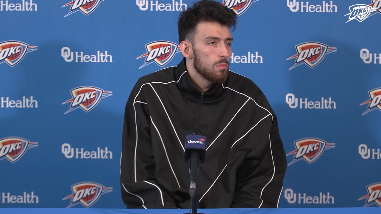 Chet Holmgren | 2025-26 End-of-Season Interviews | Oklahoma City Thunder