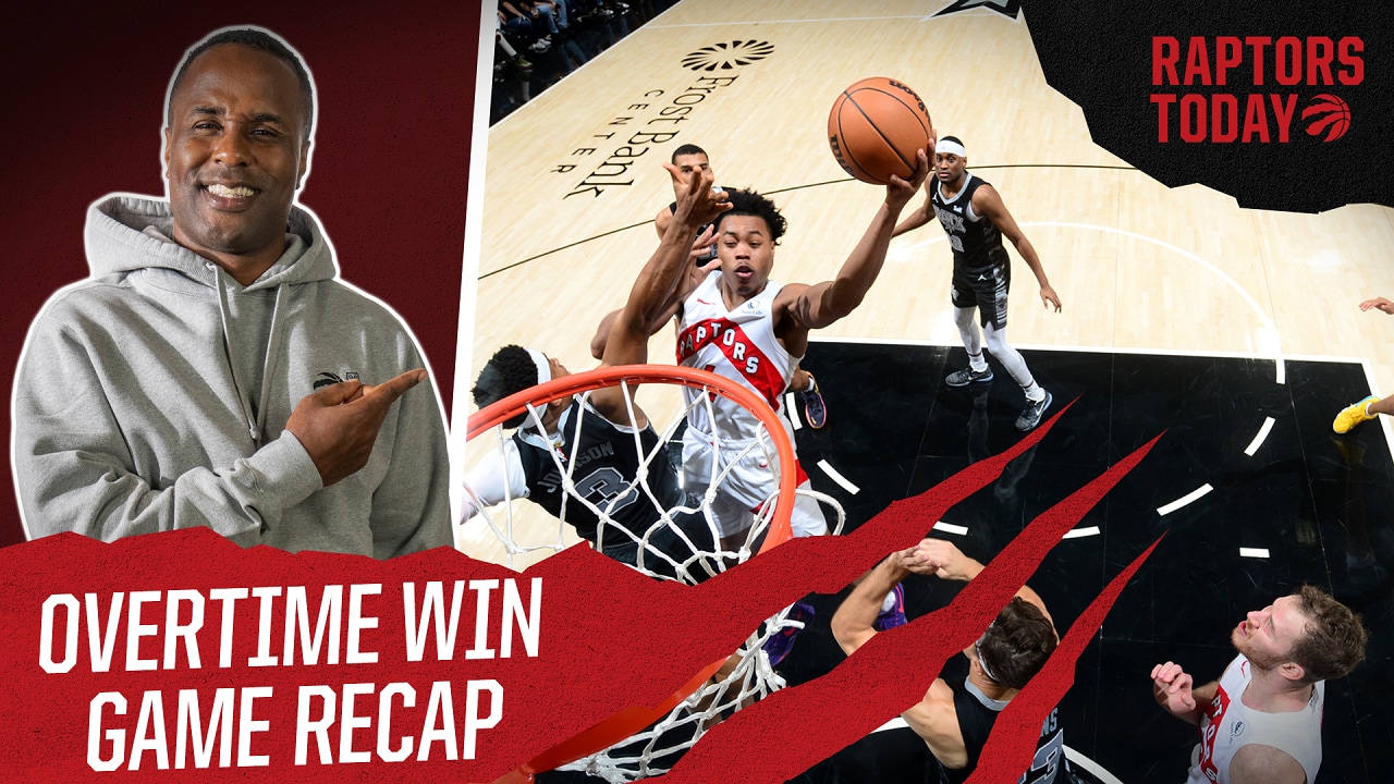 Big Comeback Win vs. Wembanyama and the Spurs | Raptors Today