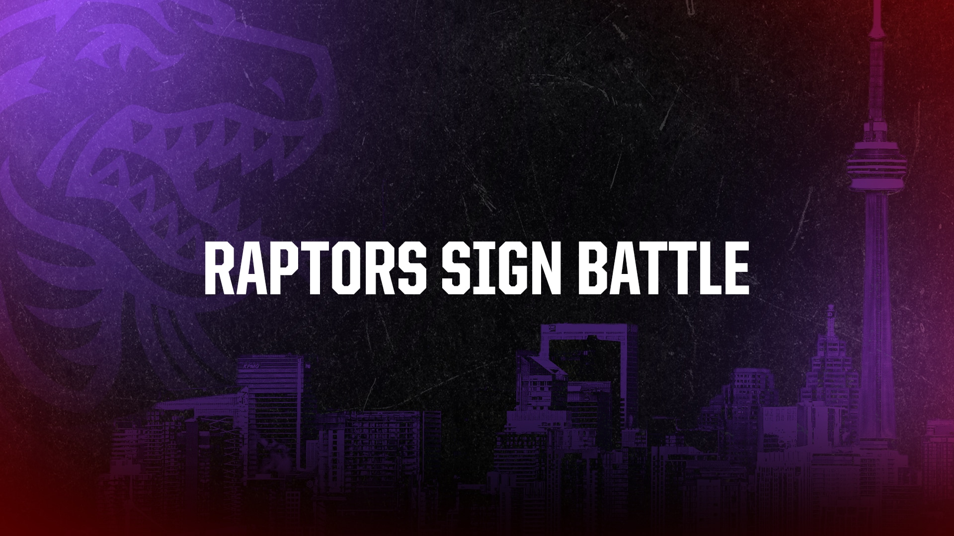 RAPTORS SIGN BATTLE | Toronto Raptors