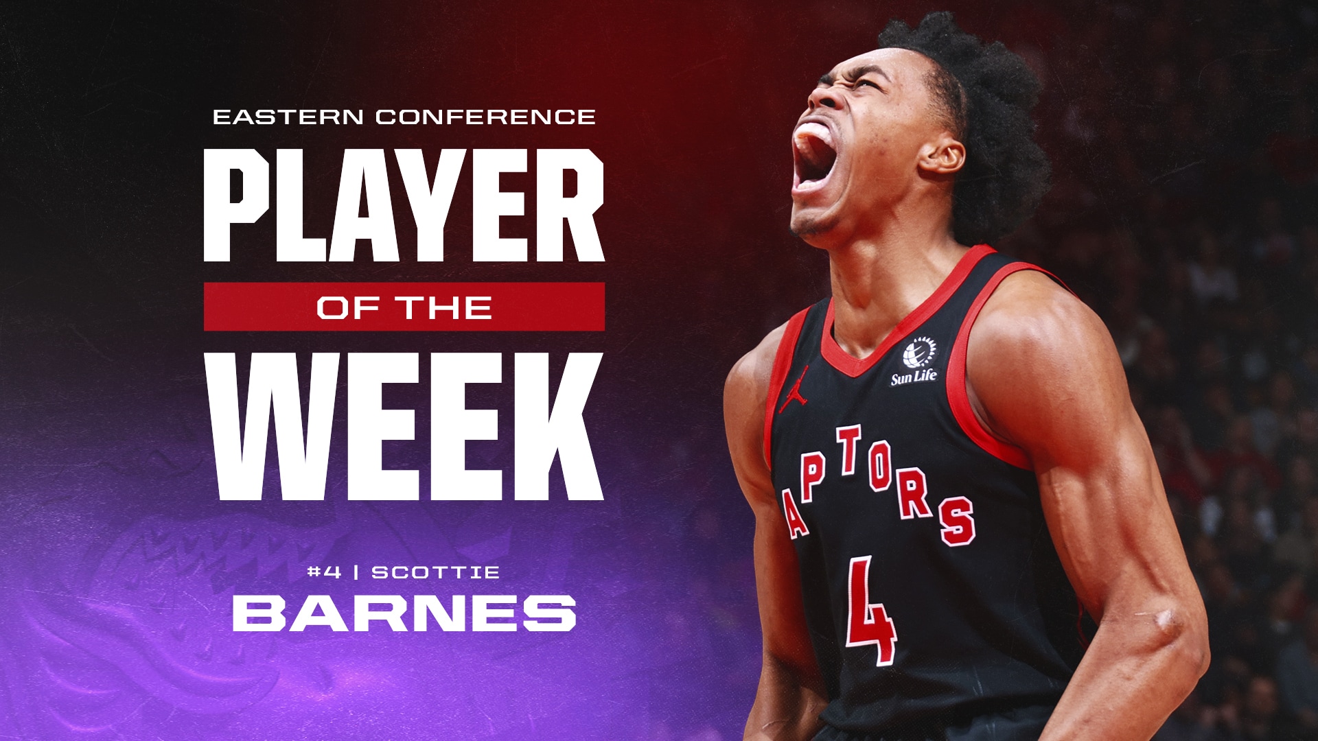 BARNES NAMED EASTERN CONFERENCE PLAYER OF THE WEEK | Toronto Raptors