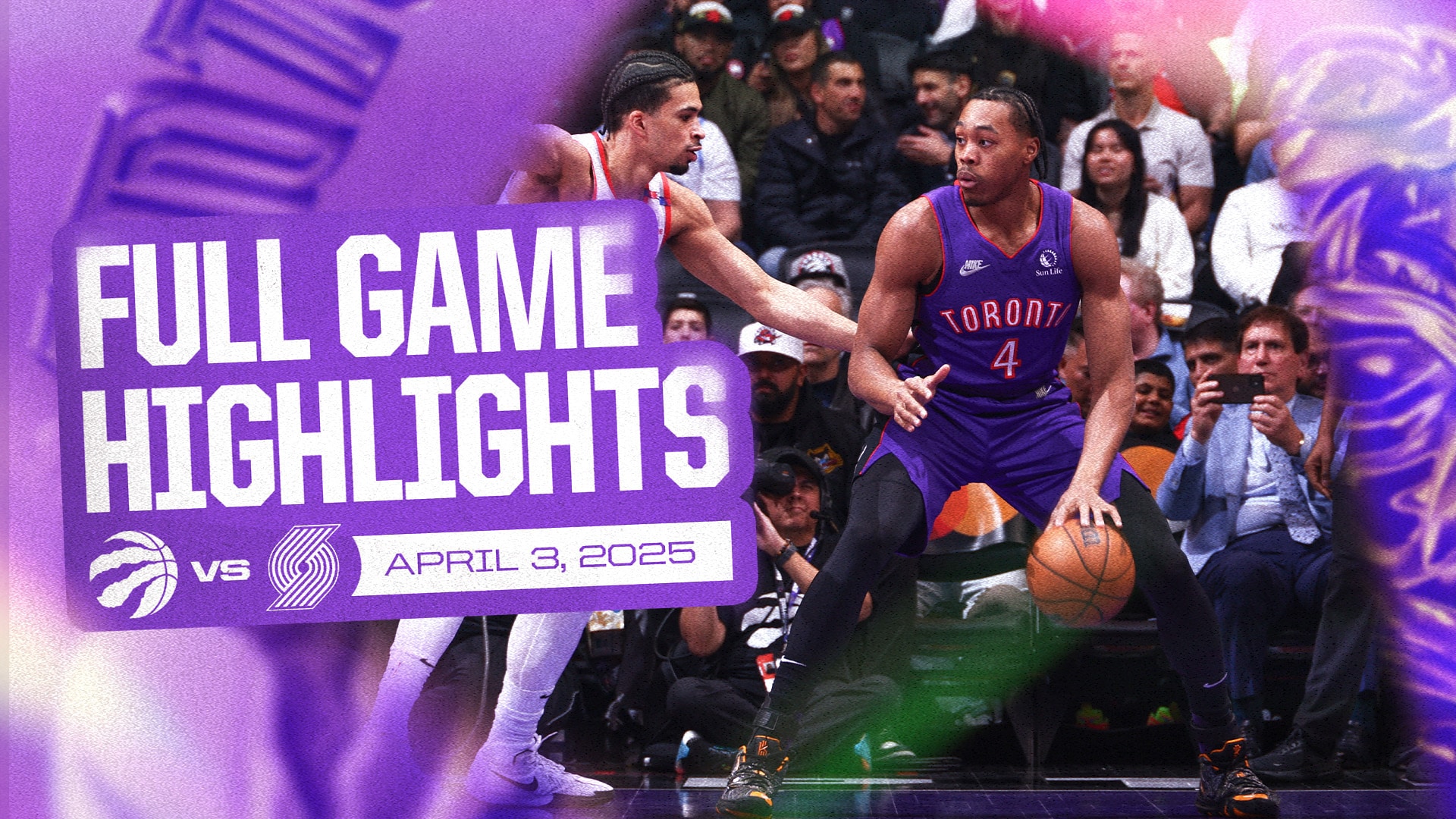 Game Highlights: Raptors vs Trailblazers | April 03, 2025 | Toronto Raptors