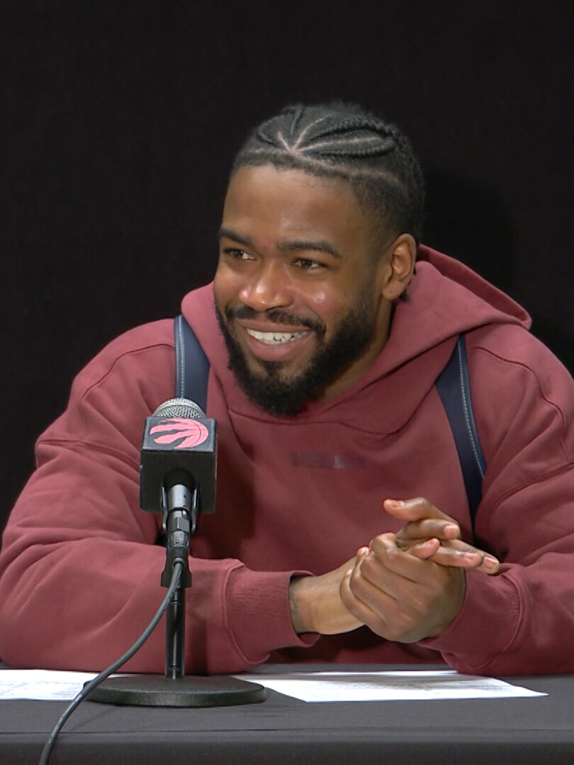 Scottie Barnes on Growth & Goals from Toronto Raptors Season | 2025 ...