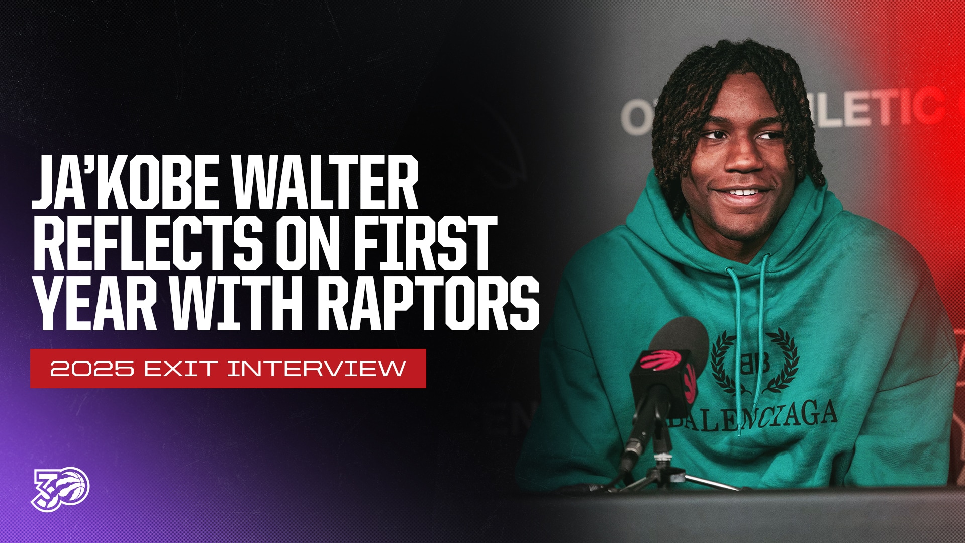 Ja'Kobe Walter | Guard | Toronto Raptors | NBA.com
