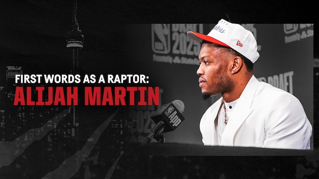 Alijah Martin News, Updates & Latest Videos | Toronto Raptors