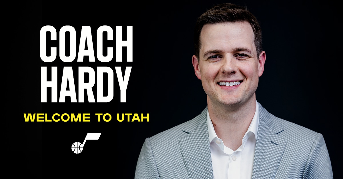 Will Hardy Takes Over As Leading Man For Utah Jazz | Utah Jazz