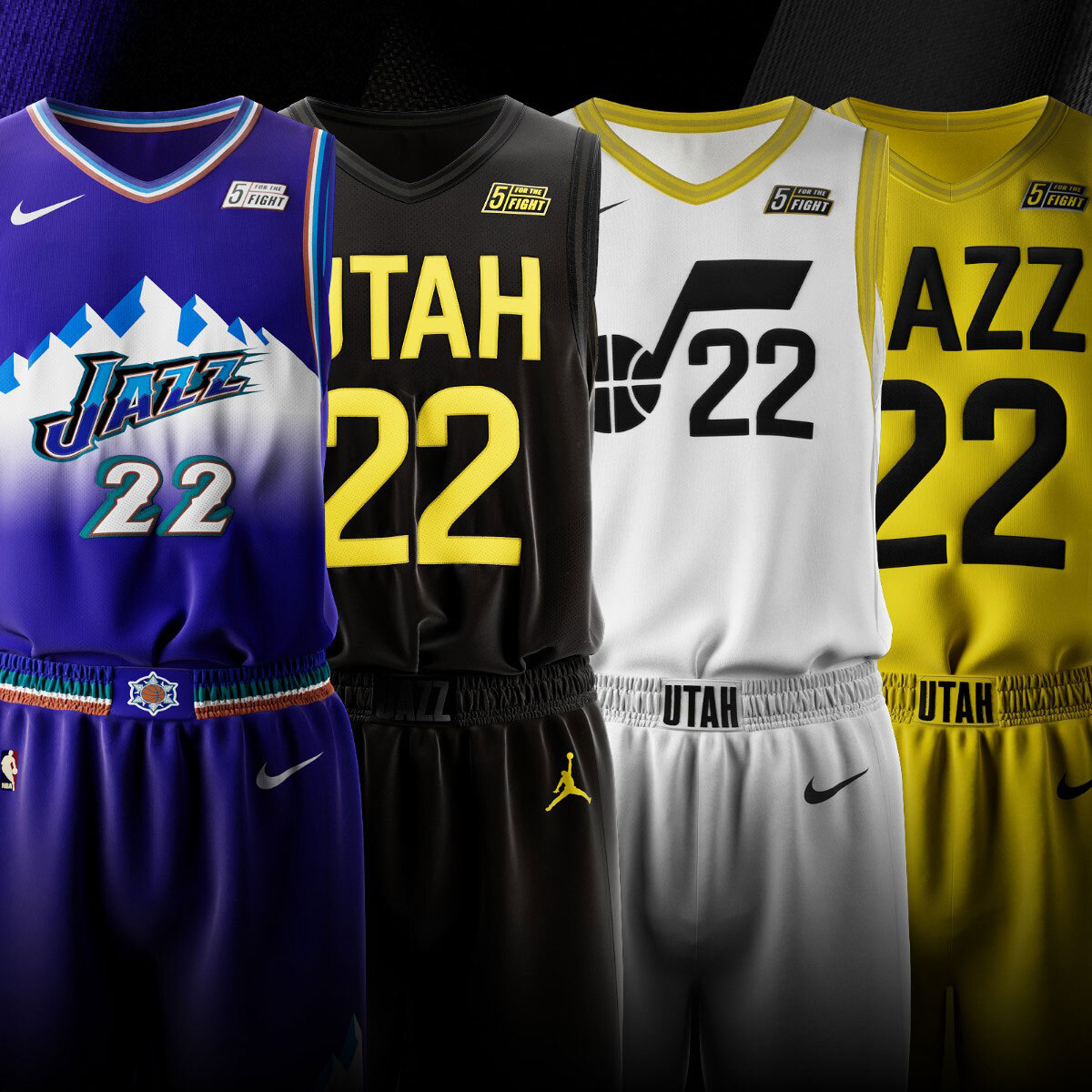 Jazz Relaunch Brand With New Uniforms, Courts, And Merchandise | Utah Jazz