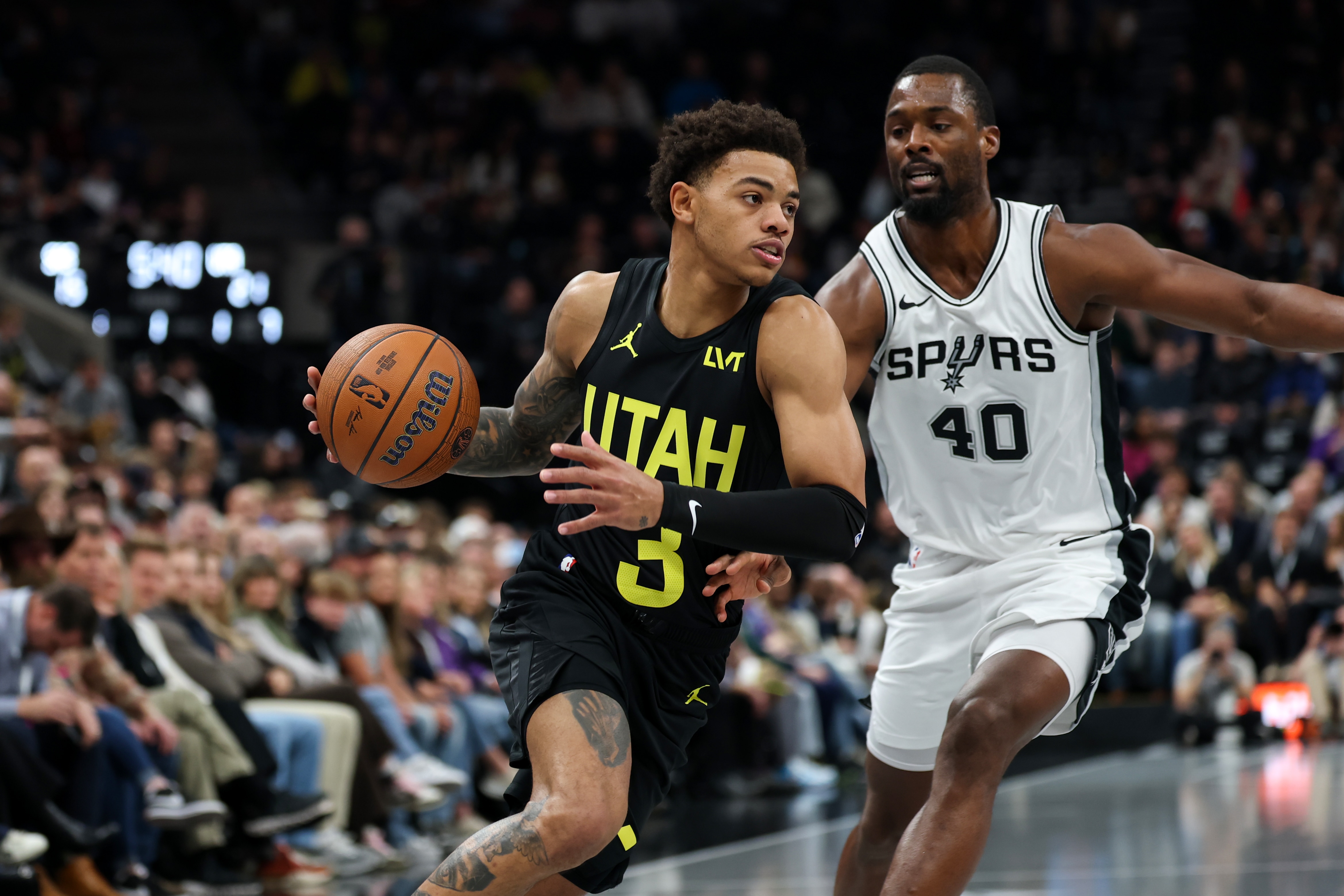 Utah Jazz Fall Short Against Spurs in NBA Cup Matchup: Three Takeaways ...