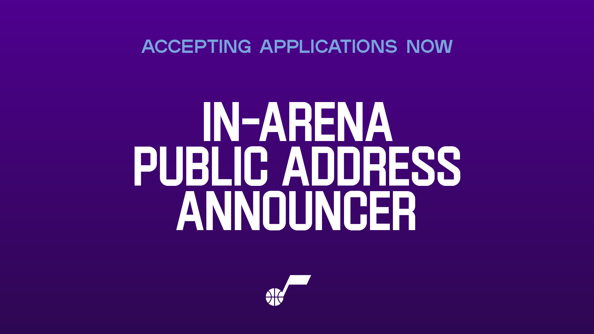 Utah Jazz Launch Search for Next In-Arena Public Address Announcer ...