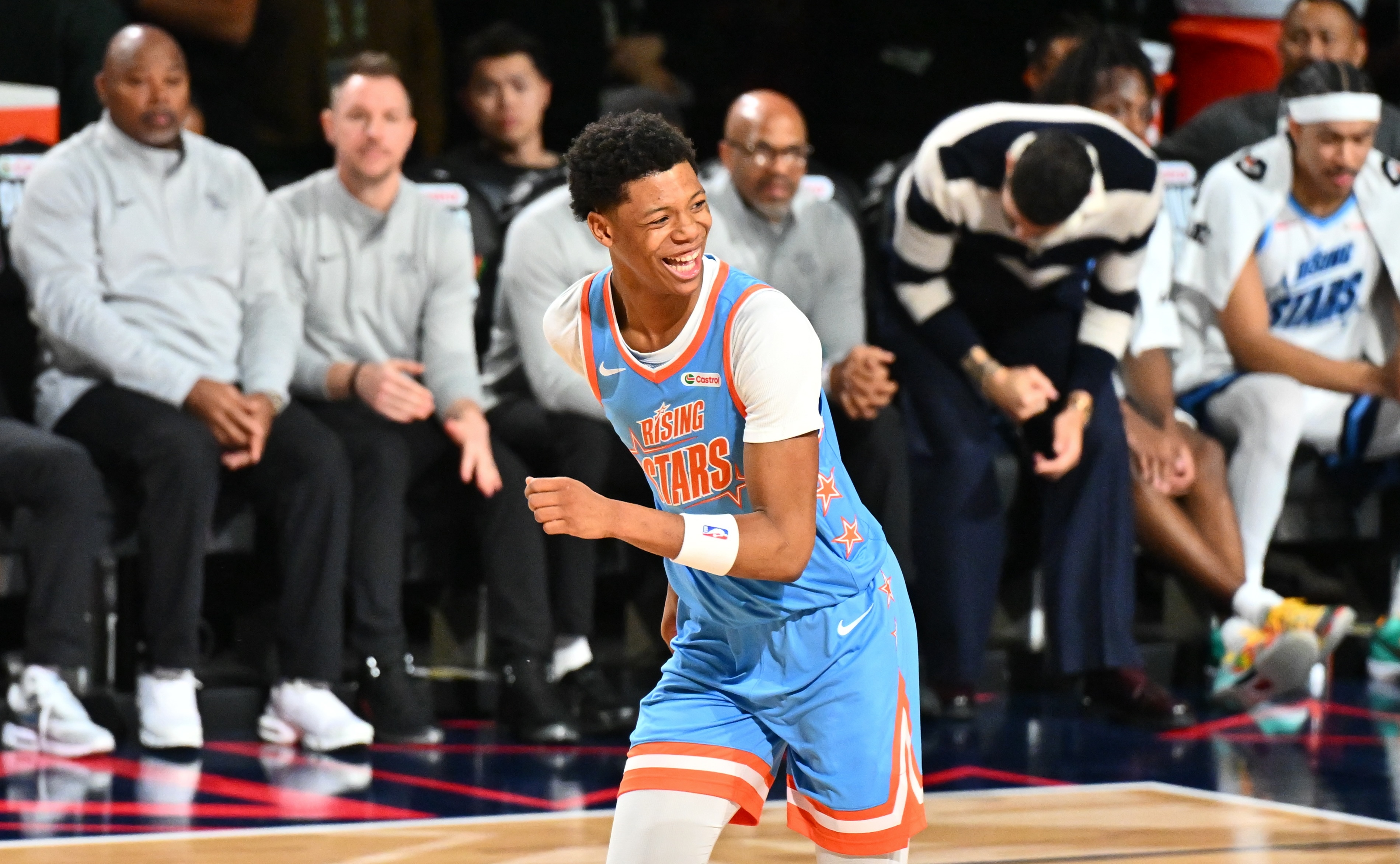 Ace Bailey Represents Utah Jazz in NBA Rising Stars Game | Utah Jazz