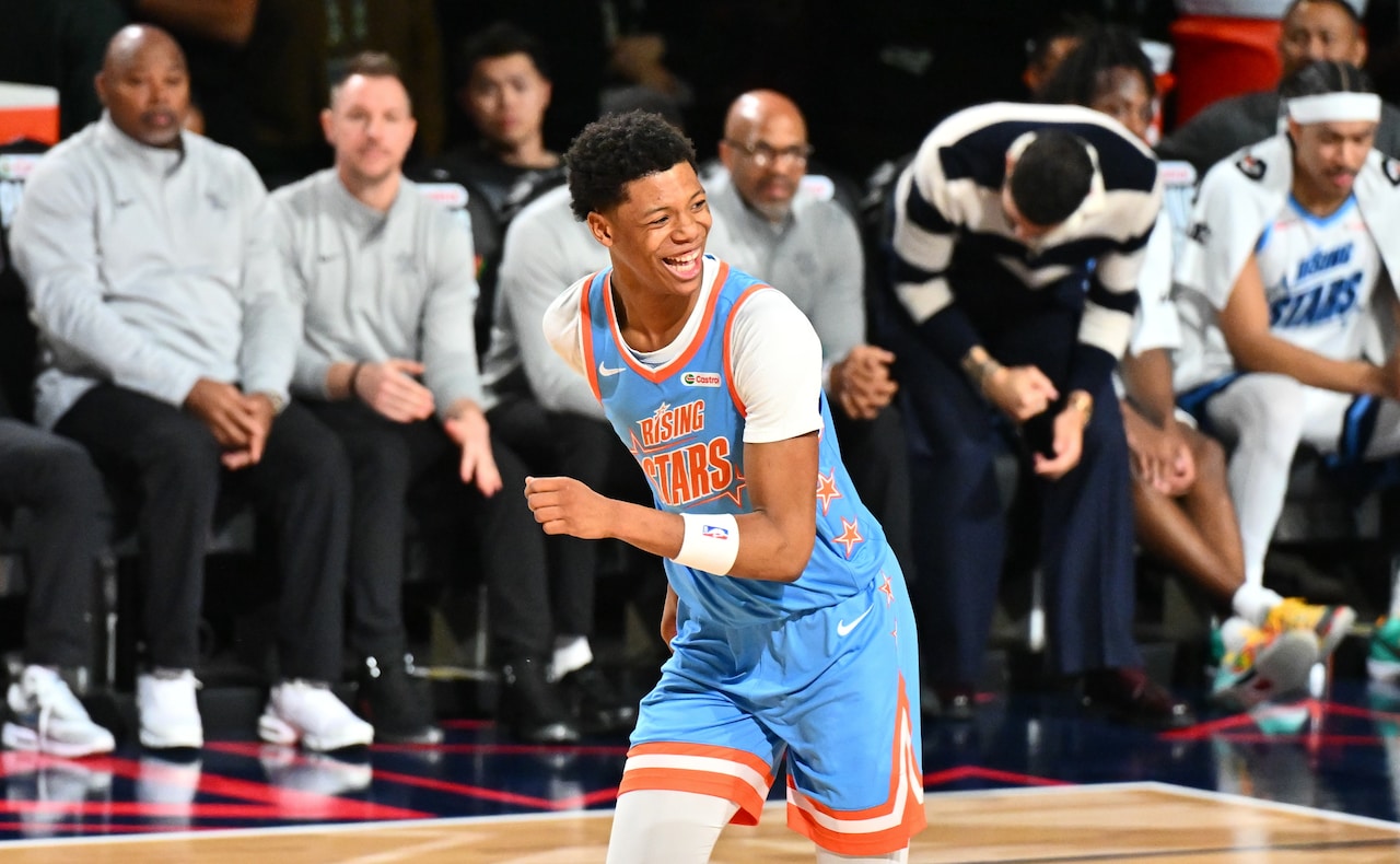 Ace Bailey Represents Utah Jazz in NBA Rising Stars Game | Utah Jazz