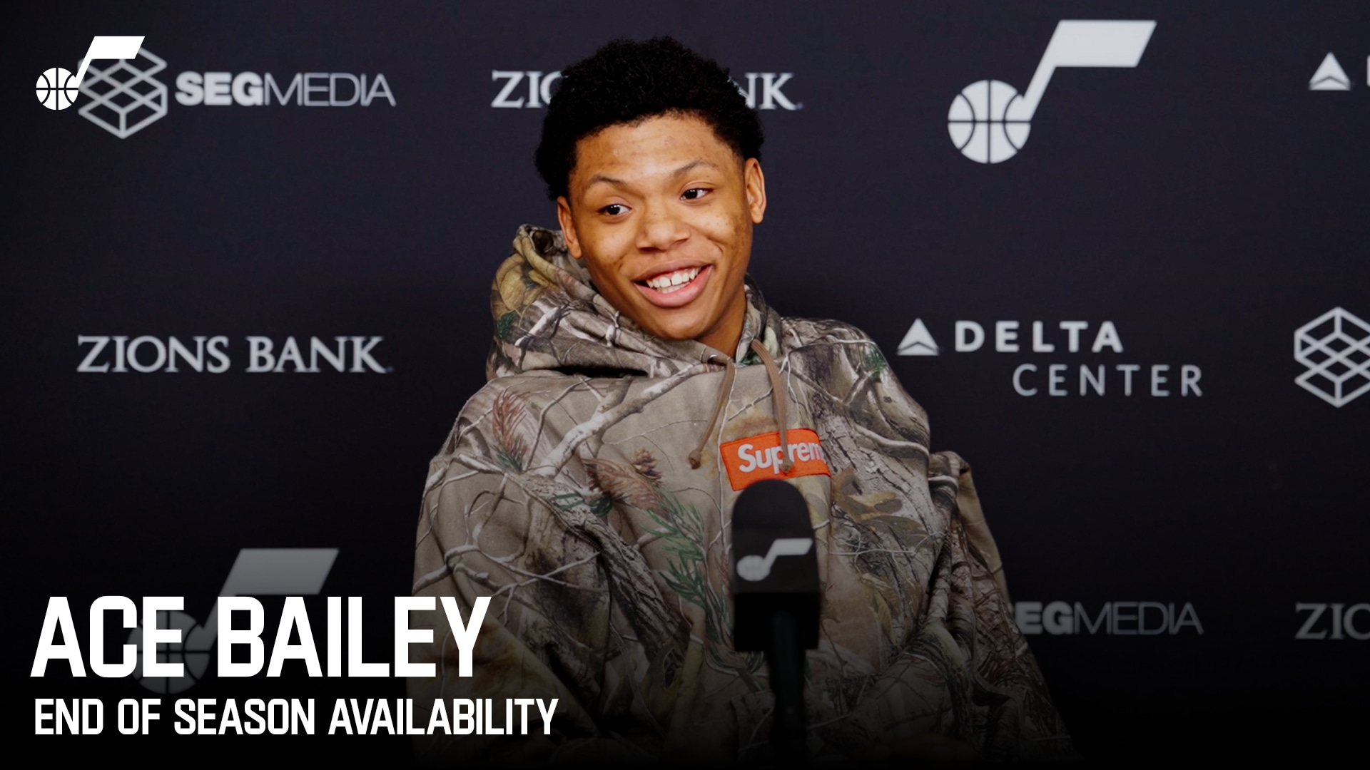 Ace Bailey 2025-26 End of Season Media Availability | Utah Jazz