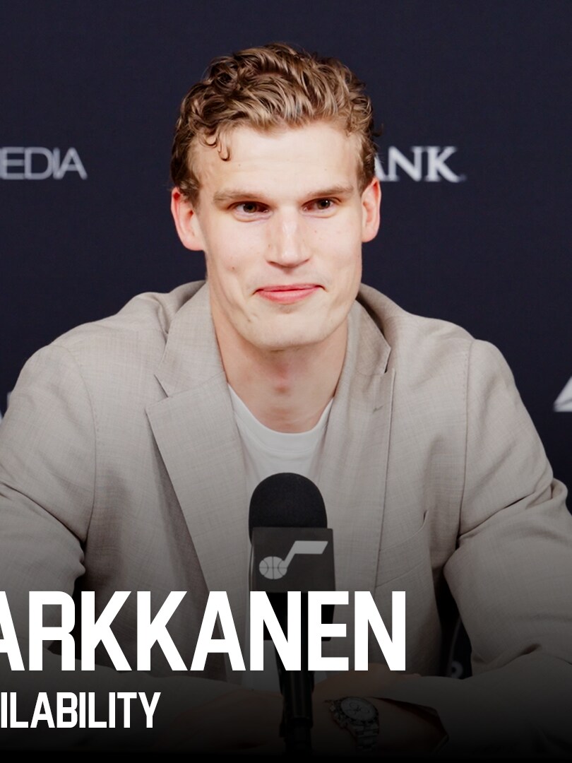 Lauri Markkanen 2025-26 End of Season Media Availability | Utah Jazz